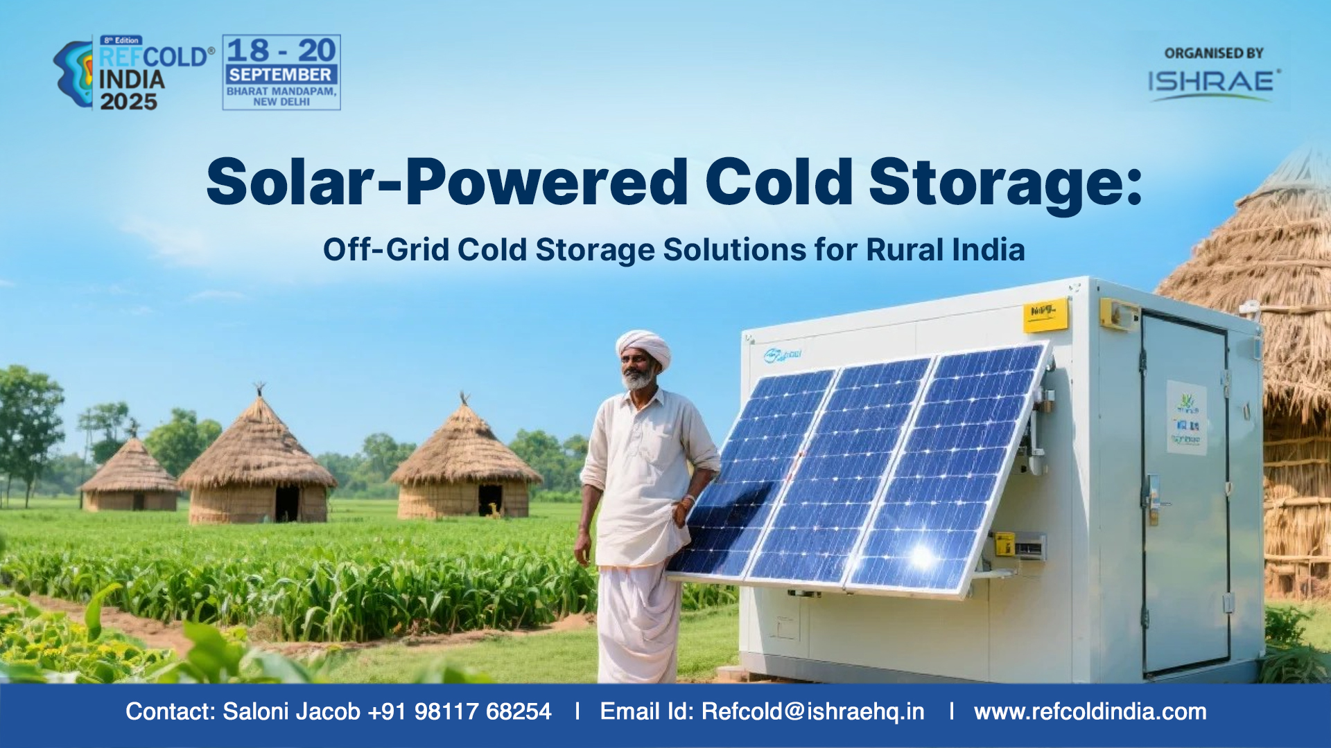 Solar-Powered Cold Storage: Off-Grid Cold Storage Solutions for Rural India